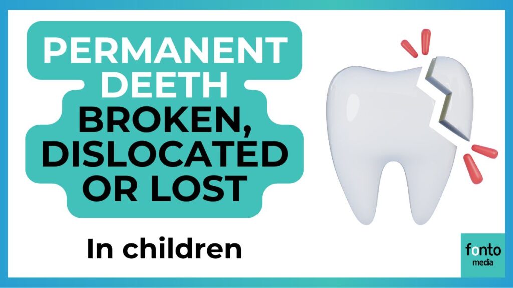 Broken, Dislocated or Lost Permanent Teeth in Children: What to Do and ...